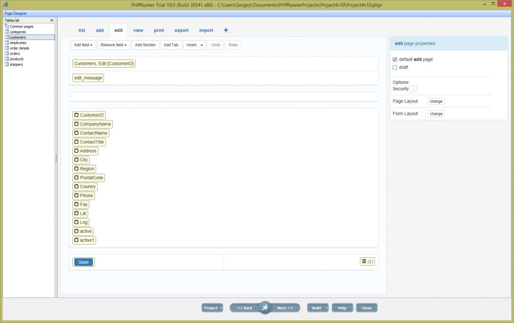 Using multi-column design in version 10 – Xlinesoft Blog