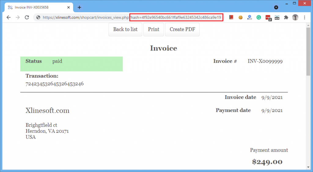 Providing access to web application via unique link – Xlinesoft Blog