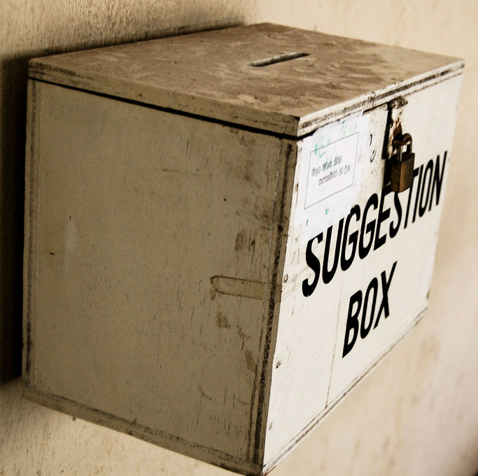 SuggestionBox - free web application